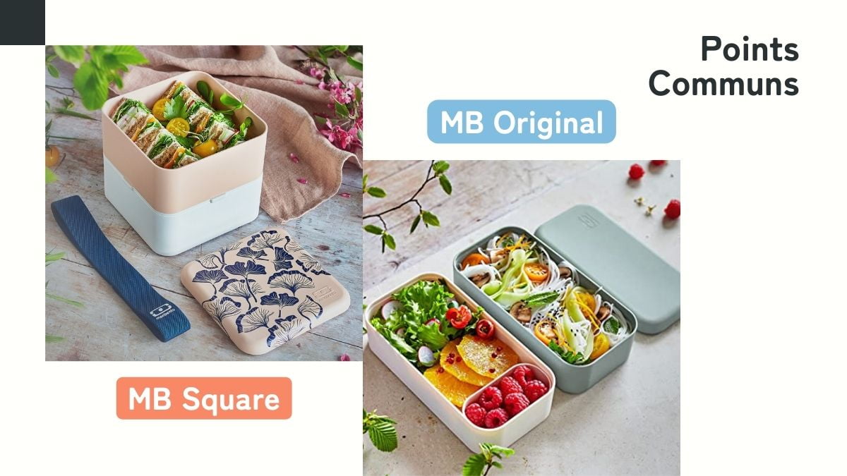 MB Square VS MB Original de monbento : Quelle lunch box choisir ? (mai ...